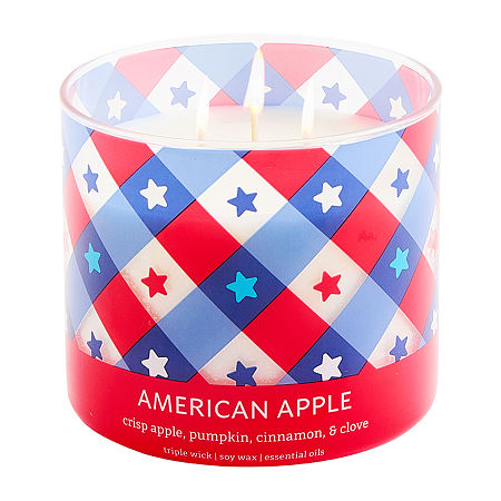 Click here for Distant Lands 14oz American Apple 3-Wick Scented J... prices