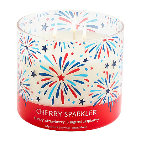 Click here for Distant Lands 14oz Cherry Sparkler 3-Wick Scented... prices