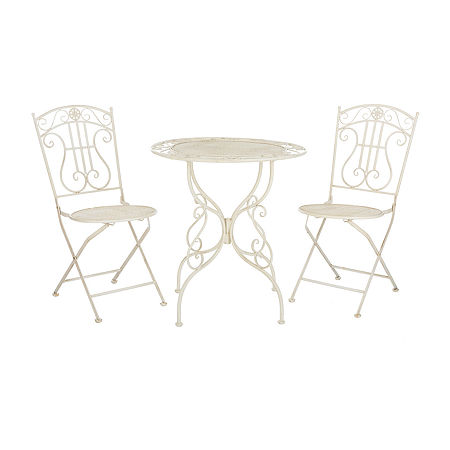 Click here for Semly 3 Bistro Setting - Pearl white prices