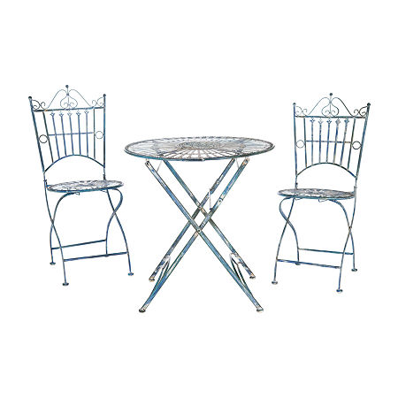 Click here for Belen Bistro Set - Antique blue prices