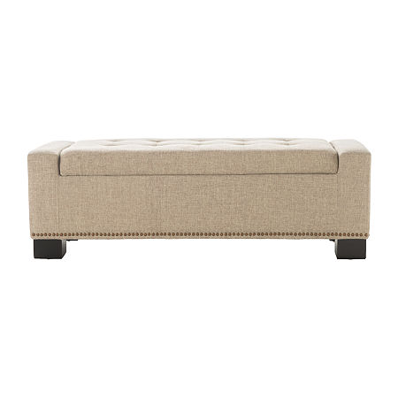 Click here for Explorer Storage Ottoman  One Size  Beige prices