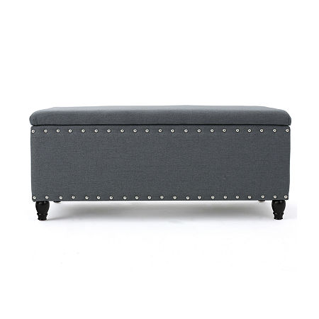 Click here for Tatiana Storage Ottoman  One Size  Gray prices