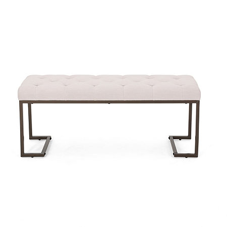 Click here for Galileo Upholstered Ottoman  One Size  Beige prices