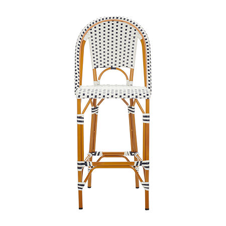 Click here for California Bar Stool  One Size  White prices
