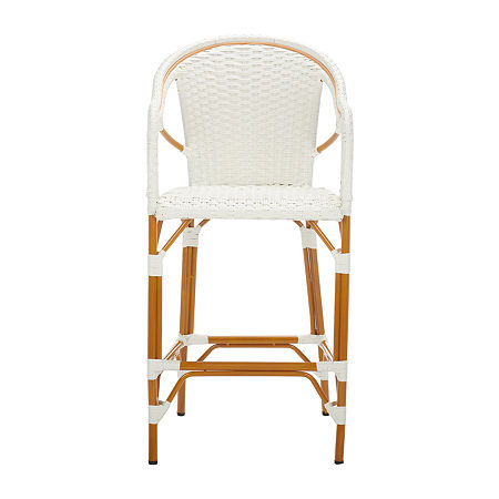 Click here for California Bar Stool  One Size  White prices