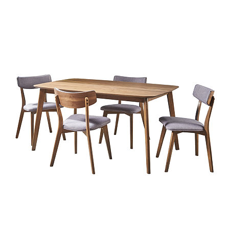 Click here for Alma 5-pc. Rectangular Dining Set  One Size  Gray prices