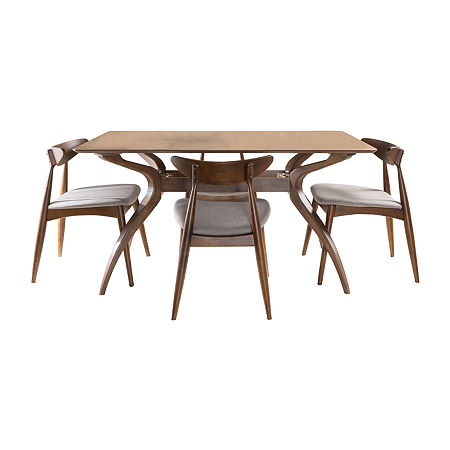 Click here for Barron 5-pc. Rectangular Dining Set  One Size  Gra... prices