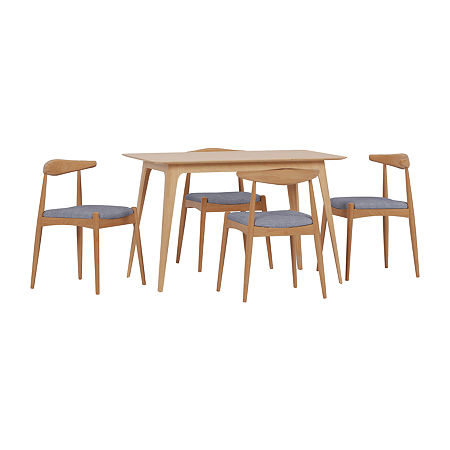 Click here for Iriat 5-pc. Rectangular Dining Set  One Size  Beig... prices