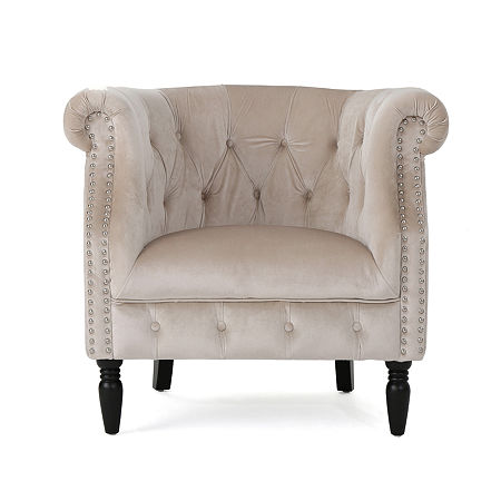 Click here for Akira Roll Arm Chair  One Size  Beige prices