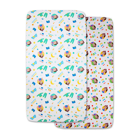 Click here for Nojo Ms Rachel 2-pc. Crib Sheet  One Size  White prices