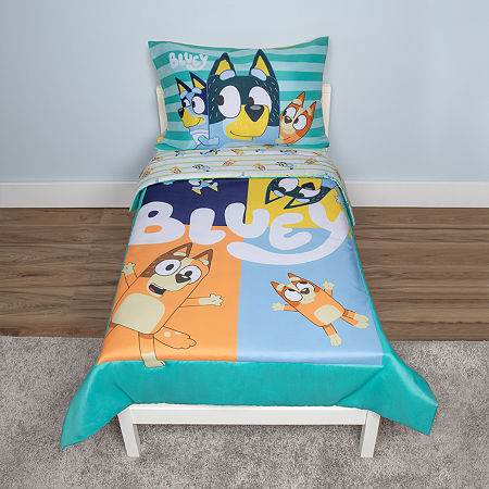 Click here for Nojo Bluey 4-pc. Toddler Bedding Set  One Size  Bl... prices