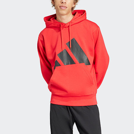 Click here for adidas Mens Essentials Big Logo Fleece Hoodie - Ru... prices