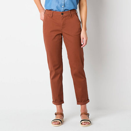 Click here for St. Johns Bay Womens Relaxed Fit Girl Friend Chino... prices