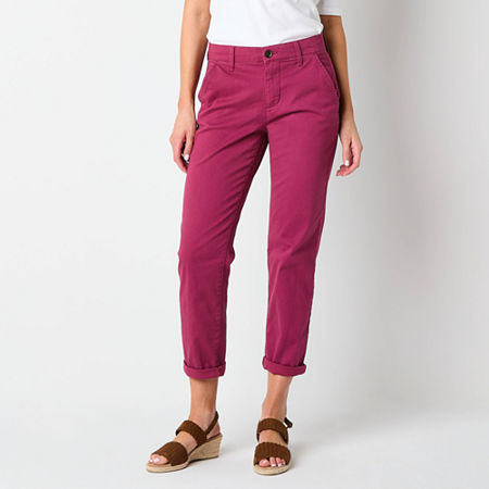 Click here for St. Johns Bay Womens Relaxed Fit Girl Friend Chino... prices