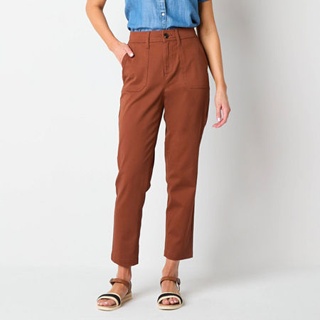 Click here for St. Johns Bay Womens Stretch Fabric Slim Regular F... prices