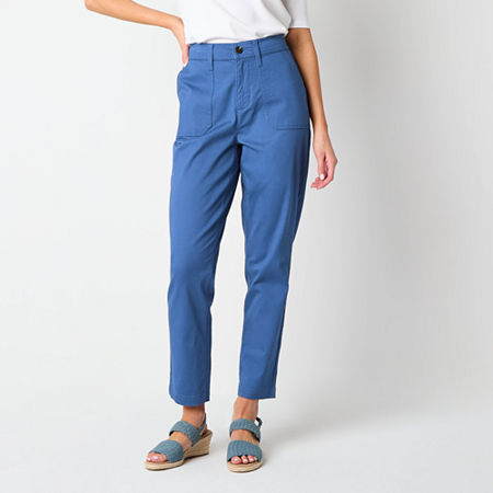 Click here for St. Johns Bay Womens Stretch Fabric Slim Regular F... prices