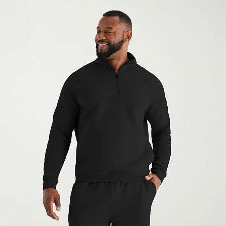 Click here for Xersion Mens Mock Neck Long Sleeve Big and Tall Qu... prices