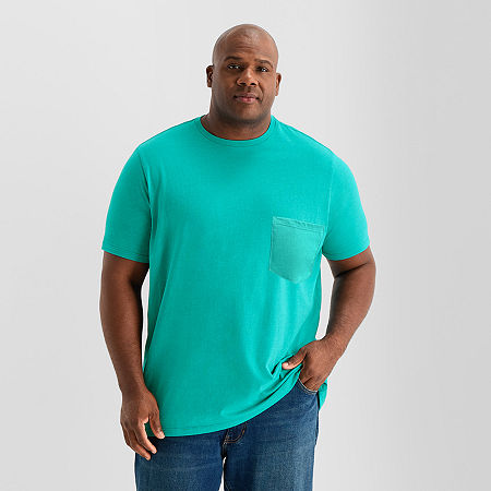 Click here for St. Johns Bay Super Soft Pocket Mens Crew Neck Sho... prices