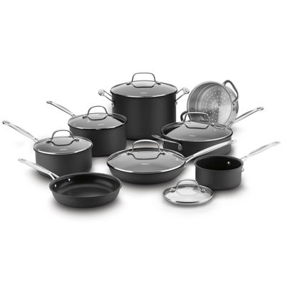 Cuisinart® Chef's Classic™ 14-pc. Hard Anodized Cookware Set 66-14 ...