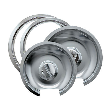 Click here for Range Kleen 4-pk Drip Pan  One Size  Silver prices