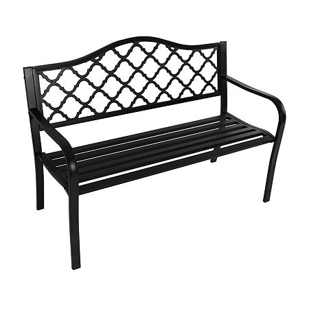Click here for Sunnydaze Patio Collection Bench  One Size  Black prices