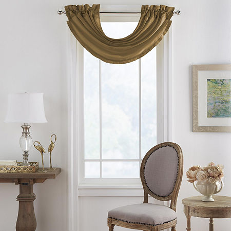 Click here for Elrene Versailles Solid Window Valance - 52x36 prices