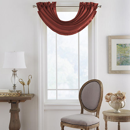 Click here for Elrene Versailles Solid Window Valance - 52x36 prices