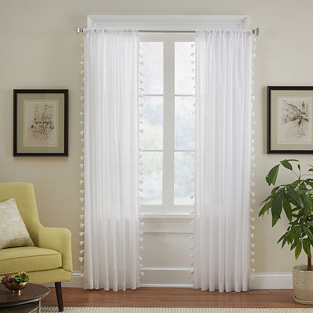 Click here for Elrene Home Fashions Bianca Semi-Sheer Window Curt... prices