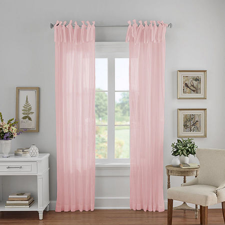 Click here for Elrene Home Fashions Jolie Semi-Sheer Tab Top Wind... prices