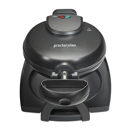 Hamilton Beach Flip Belgian Waffle Maker - Black