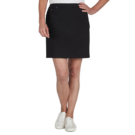 Click here for Hearts Of Palm Womens Mid Rise Skort  8  Black prices