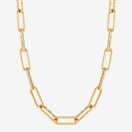 Click here for Gold Addiction Womens 14K Gold 22 Inch Link Neckla... prices