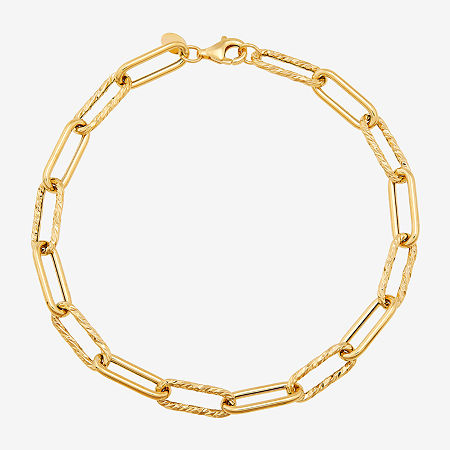 Click here for Gold Addiction Womens 14K Gold 8 Inch Hollow Paper... prices
