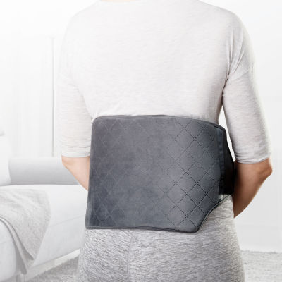 Sharper Image Calming Heat Back Wrap CWT41003, Color: Gray - JCPenney