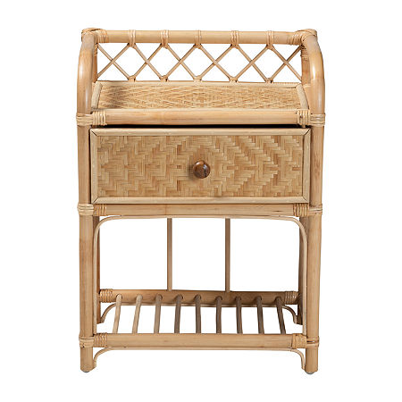 Click here for Kobie 1-Drawer Nightstand  One Size  Brown prices