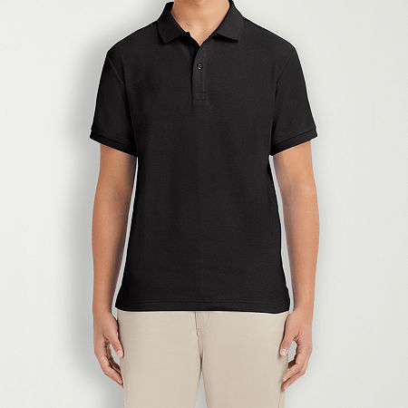Click here for IZOD Young Mens Short Sleeve Polo Shirt  Small  Bl... prices
