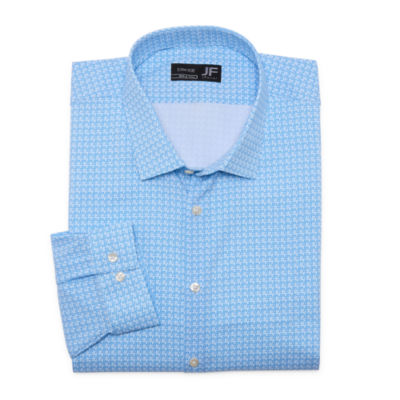 J. Ferrar Mens Big & Tall Regular Fit Easy Care Stretch Fabric Long ...