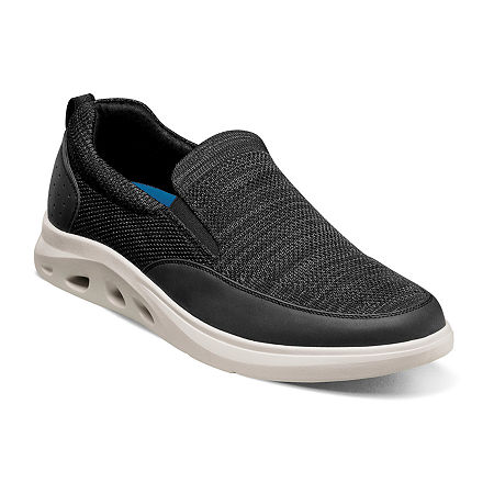 Mens Nunn Bush Ponte Knit Moc Toe Slip-On Sneakers