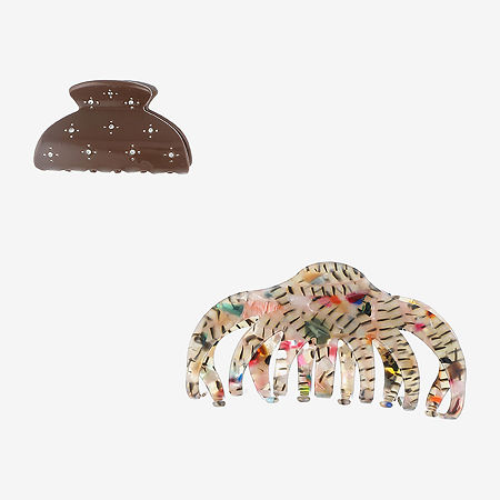 Click here for Bijoux Bar Claw 2-pc. Hair Clip  One Size  Multipl... prices