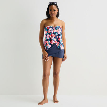 Click here for Liz Claiborne Womens Floral Tankini Swimsuit Top... prices