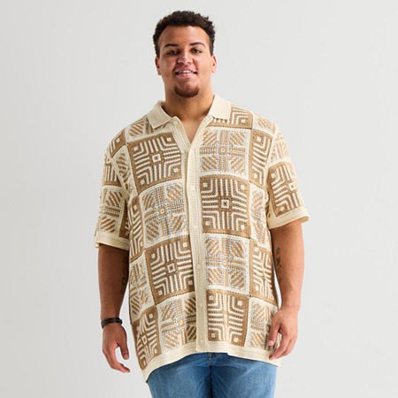 Click here for Arizona Big and Tall Mens Short Sleeve Button Polo... prices