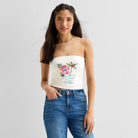 Click here for Arizona Womens Juniors Tube Top  Large  White prices
