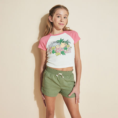 Click here for Roxy Big Kid Girls Shortie Short  S (7)  Green prices
