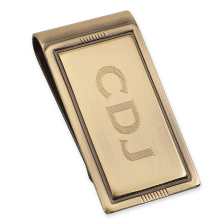 Click here for Personalized Brushed Die-Struck Money Clip  One Si... prices