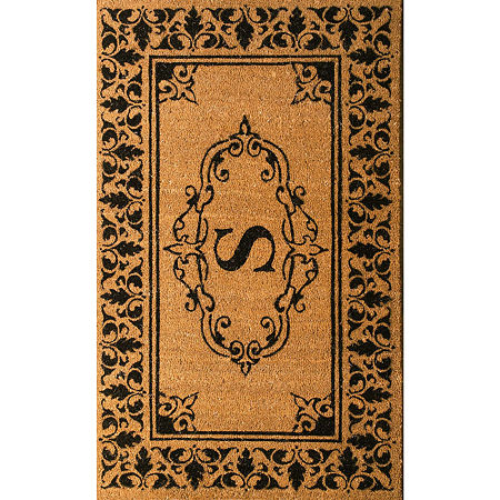 Click here for nuLoom Novelty Monogrammed Coir Outdoor Doormat -... prices