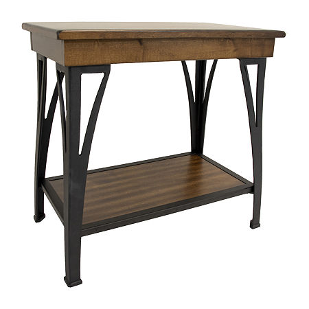 Click here for The District Chairside Table  One Size  Brown prices