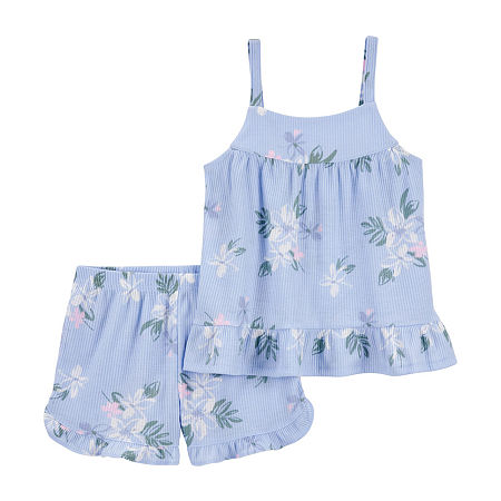 Click here for Carters Little & Big Kid Girls Rib Sleeveless 2-pc... prices