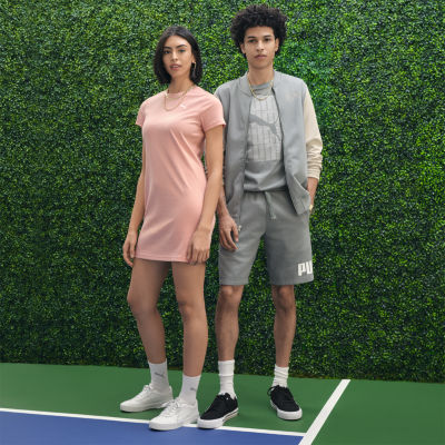 PUMA Court Classic Vulc Fs Mens Sneakers, Color: Black White - JCPenney