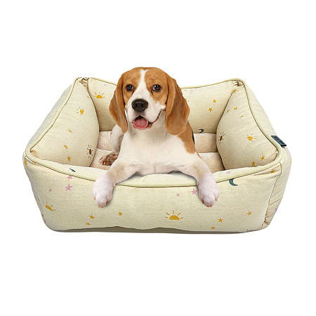 Click here for Precious Tails 24in Celestial Tan Pet Bed  One Siz... prices