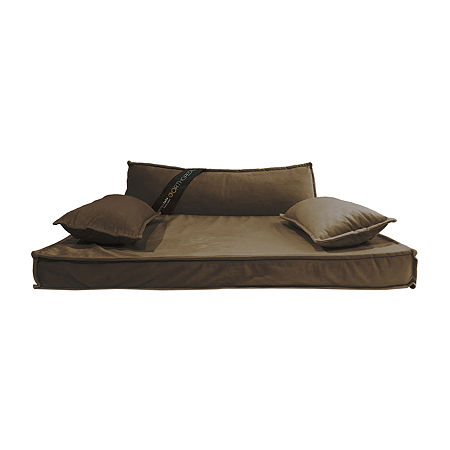 Click here for Precious Tails 30 Mocha Orthopedic Pet Bed  One Si... prices